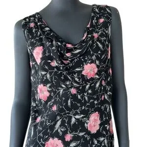 Vintage | Dresses | Vintage Silk Floral Dress Phoebe Buffay Whimsigoth ...